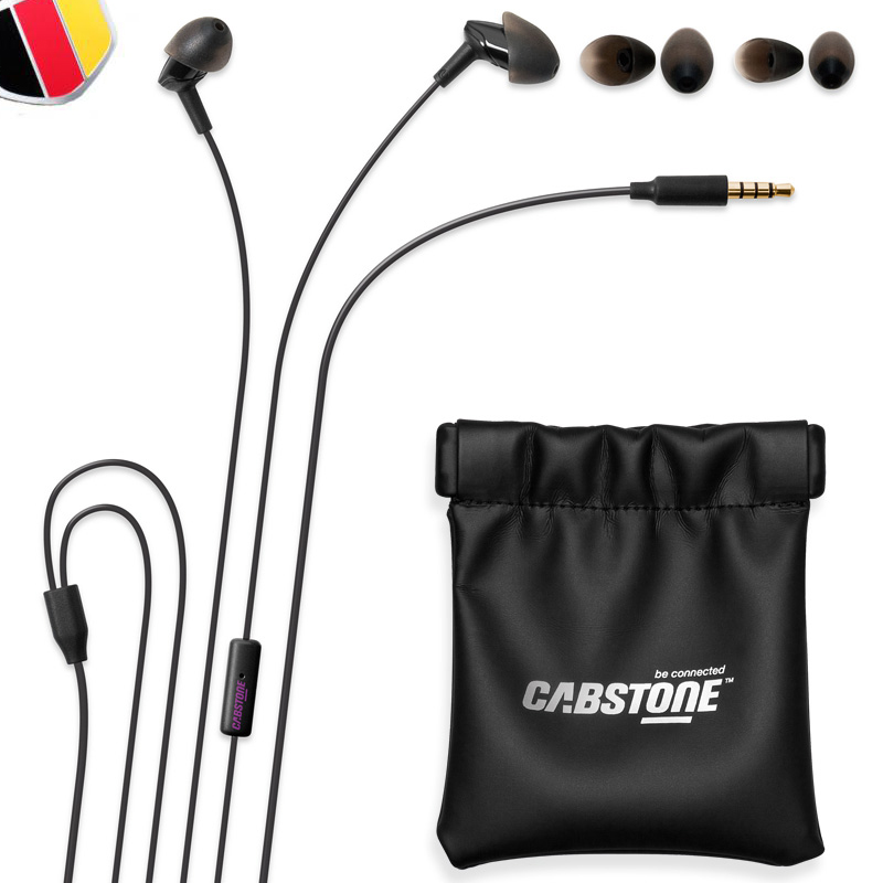 독일 CABSTONE ComfortTunes 이어폰 마이크헤드셋 - 온채널