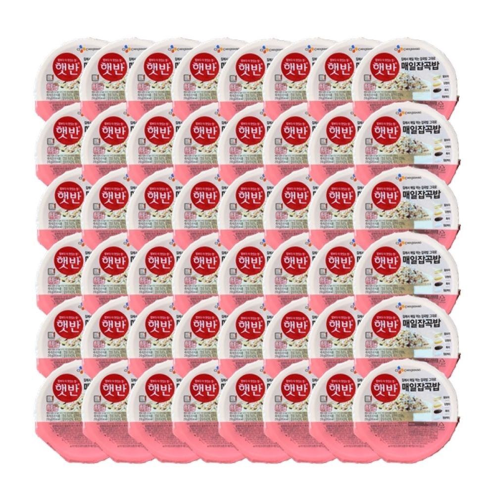 햇반 매일잡곡밥 210g 48개입 - 온채널