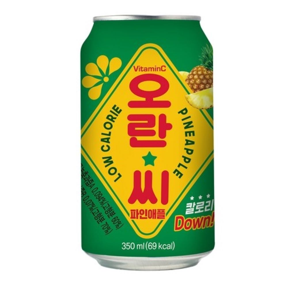 오란씨 파인 350ml 캔 1박스(24입) - 온채널